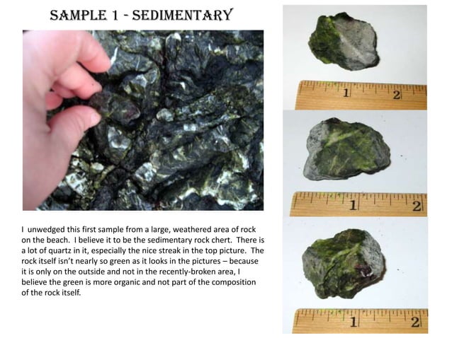 Geology 1 Lab Assignment part I | PPTX