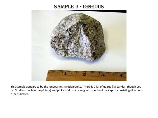 Geology 1 Lab Assignment part I | PPTX