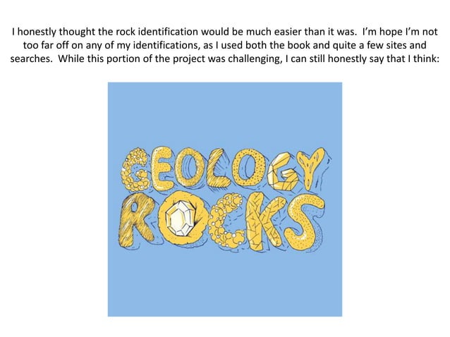 Geology 1 Lab Assignment part I | PPT