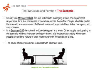 Situational Judgement Test - Preparation Guide Part #1 | PPTX