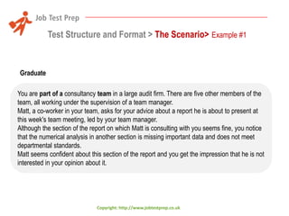Situational Judgement Test - Preparation Guide Part #1 | PPTX