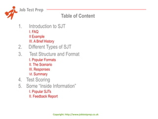 Situational Judgement Test - Preparation Guide Part #1 | PPTX