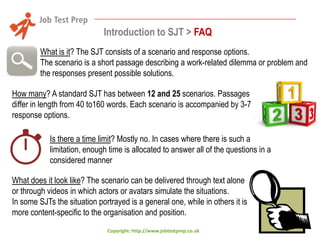 Situational Judgement Test - Preparation Guide Part #1 | PPTX