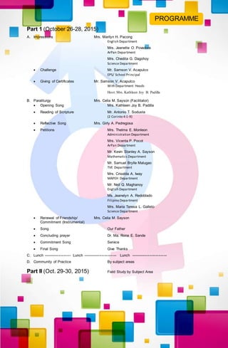 MVTS INSET Culmination Programme 2015 | DOCX