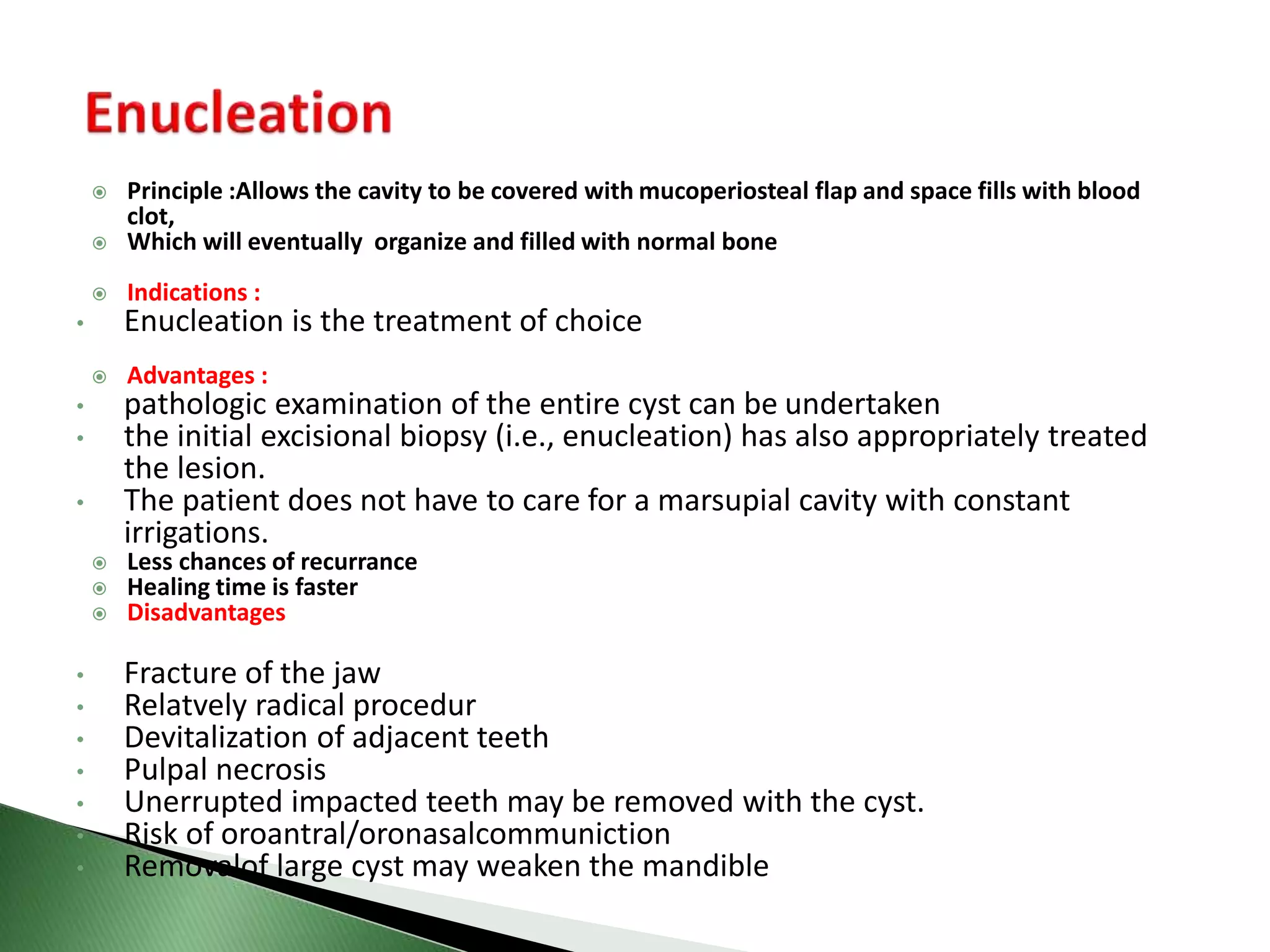 CYSTS OF THE JAW Part 1 | PPTX