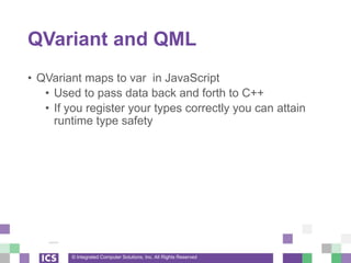 Best Practices in Qt Quick/QML - Part 1 of 4 | PPT