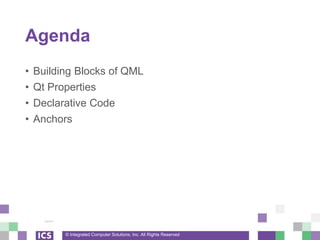 Best Practices in Qt Quick/QML - Part 1 of 4 | PPT