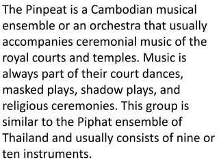 South East Asian Music | PPTX