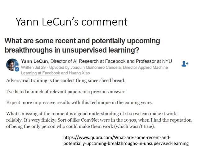 [GAN by Hung-yi Lee]Part 1: General introduction of GAN | PPT