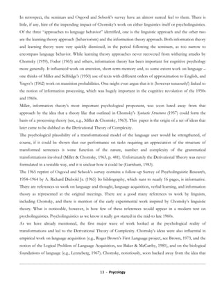 Psycholinguistics - part1 | PDF
