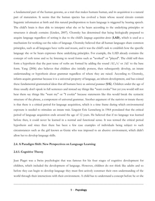 Psycholinguistics - part1 | PDF