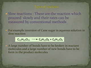 Chemical Kinetics Part 1 By S E Bhandarkar | PPT