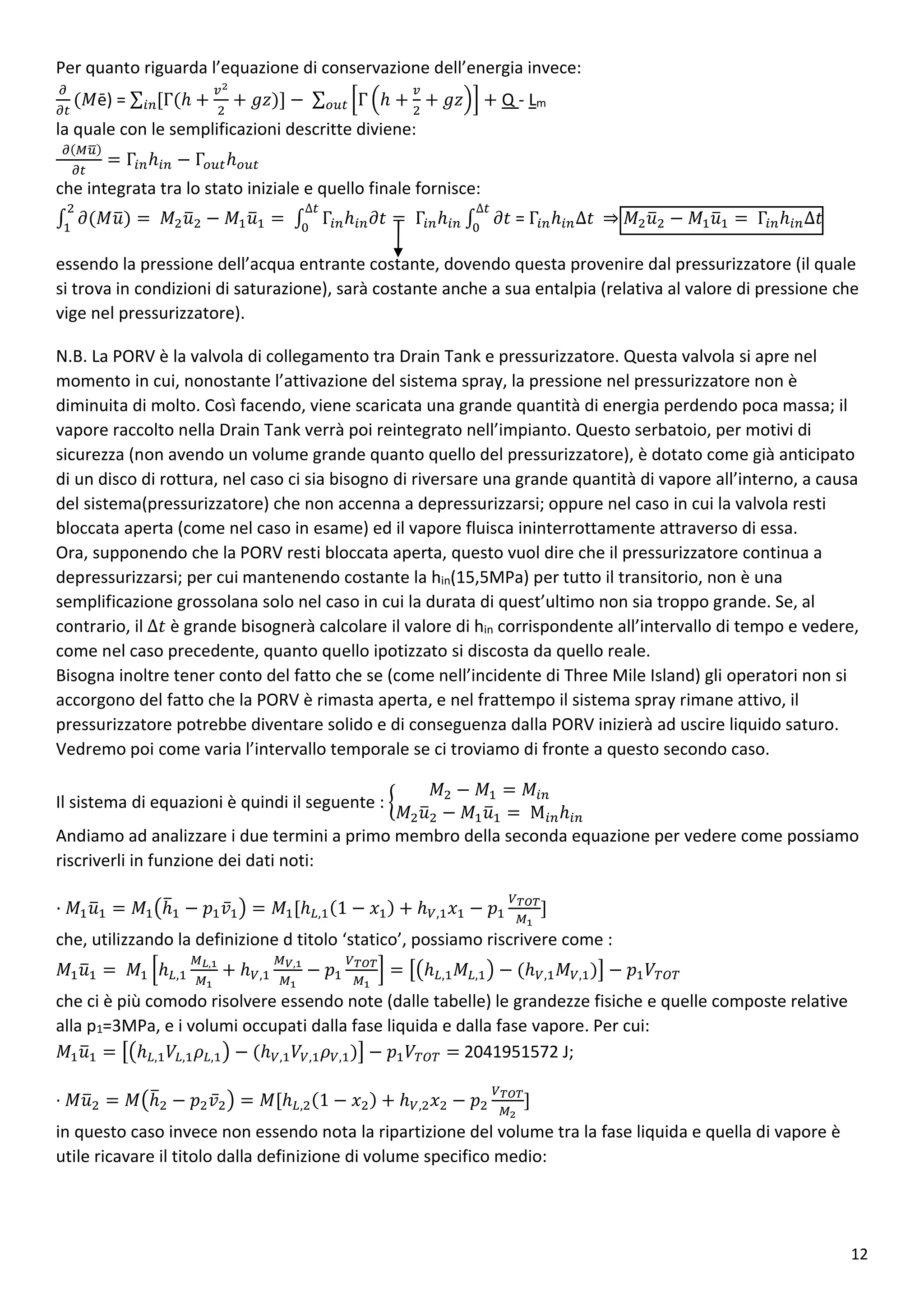 Pressurizer | PDF