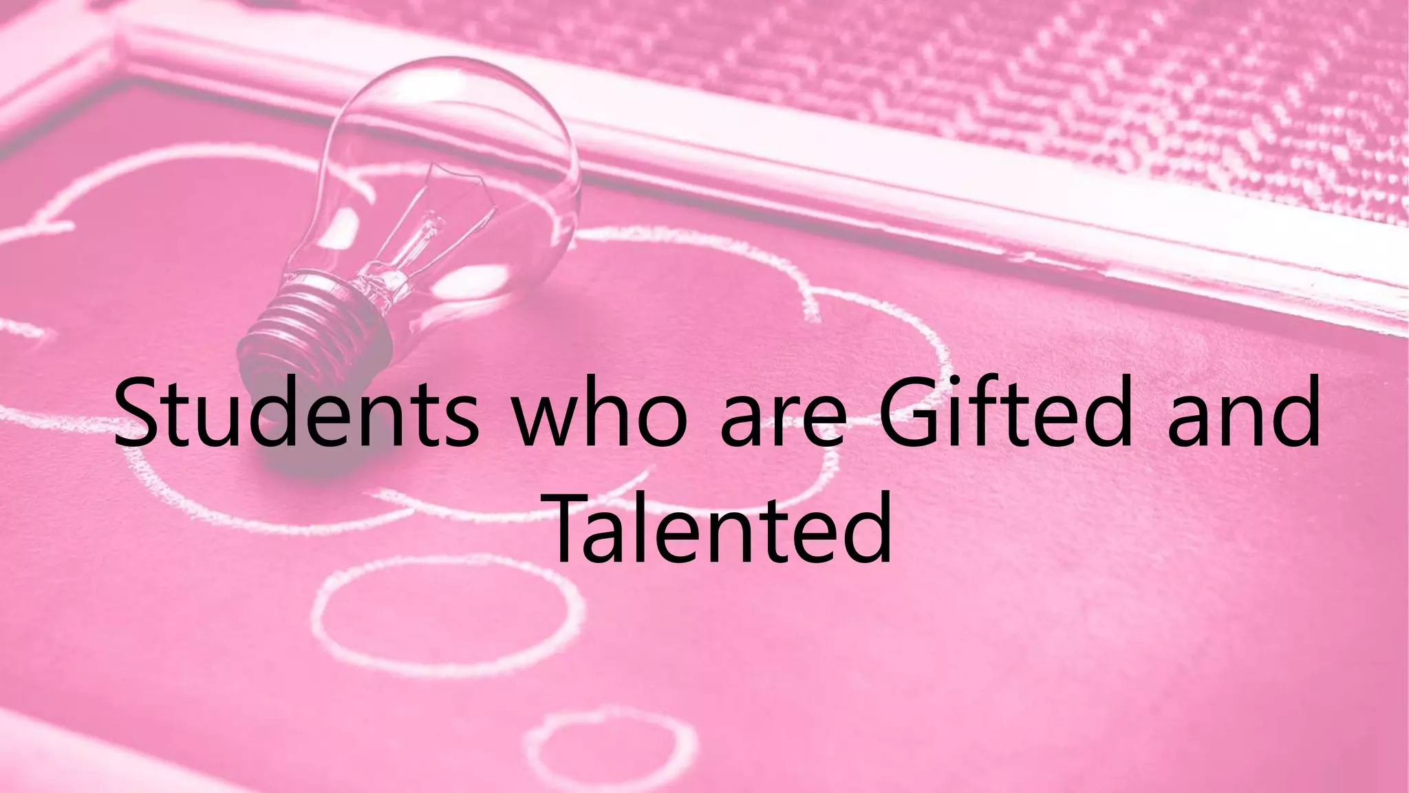 Great People of the 20th Century: Gifted and Talented All | PPTX