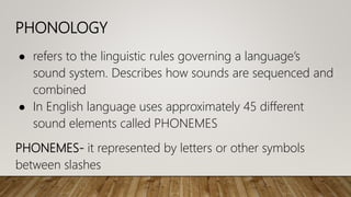 Students with Speech and Language Disorder 1 | PPTX