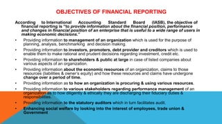 FINANCIAL REPORTING, STATEMENTS AND ANALYSIS | PPTX