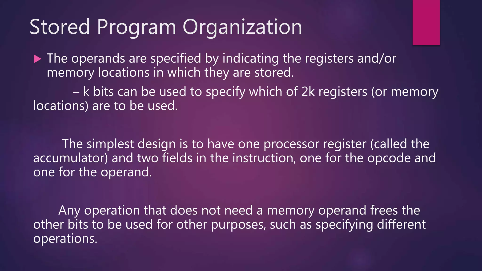 Computer Organization and architecture | PPT
