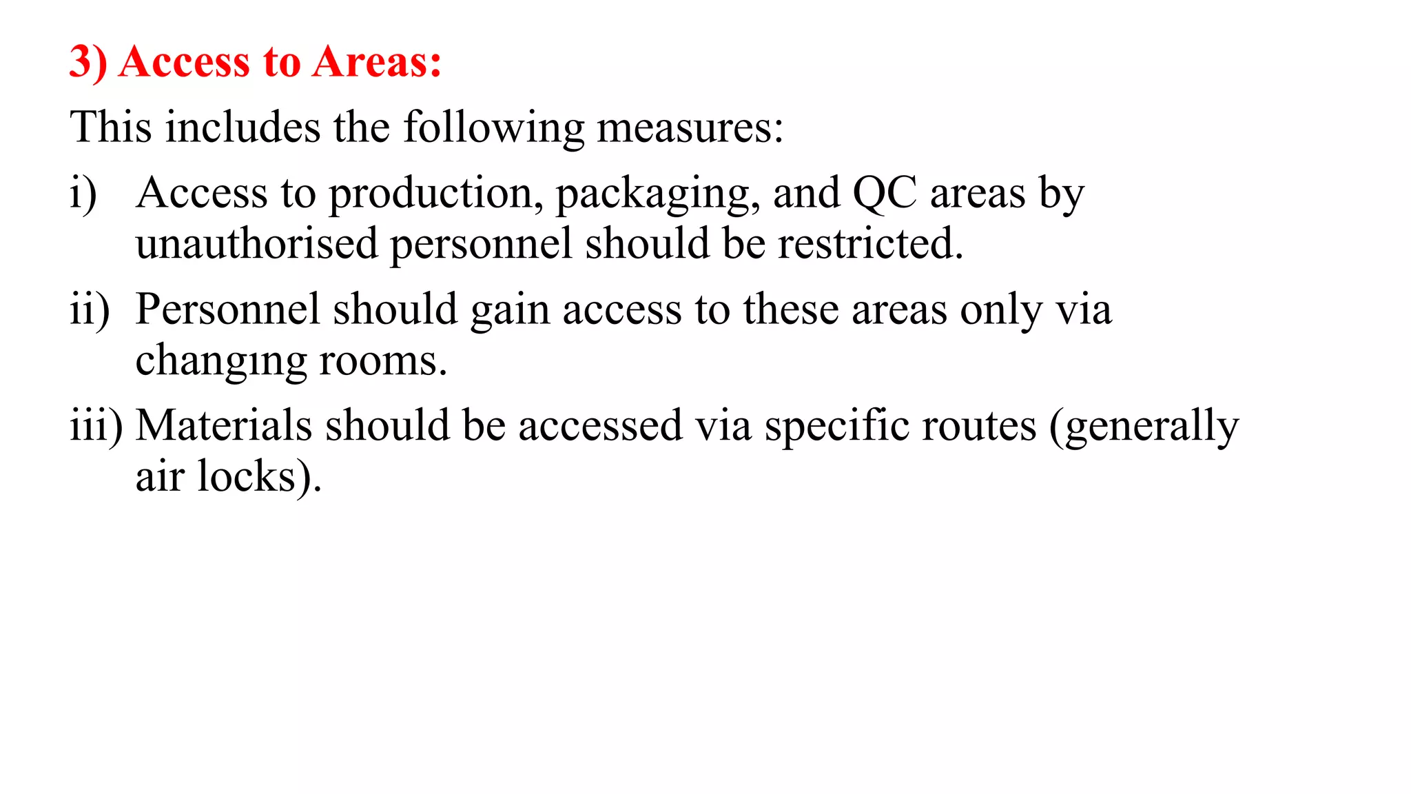 Designing of aseptic area, laminar flow equipment: Study of different ...