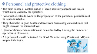 Designing of aseptic area, laminar flow equipment: Study of different ...