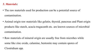 Types of spoilage, factors affecting the microbial spoilage of ...
