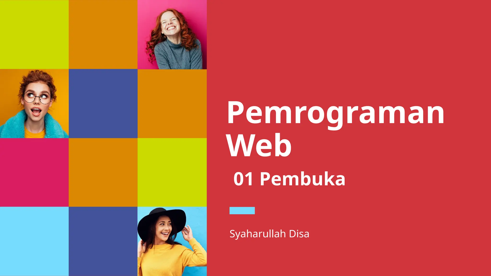 ,materi peresentasi pemrograman web part 1 untuk mahasiswa di seester 3 | PPT
