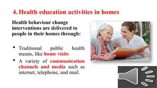 part 1: Introduction to health education | PPTX