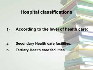 Types of Health care systems & Types of Hospital design.pptx