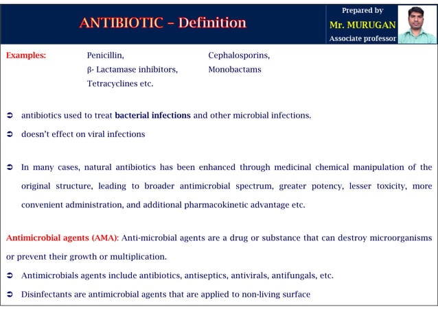 MC - III, unit - 1, Part 1 - Antibiotic.pdf