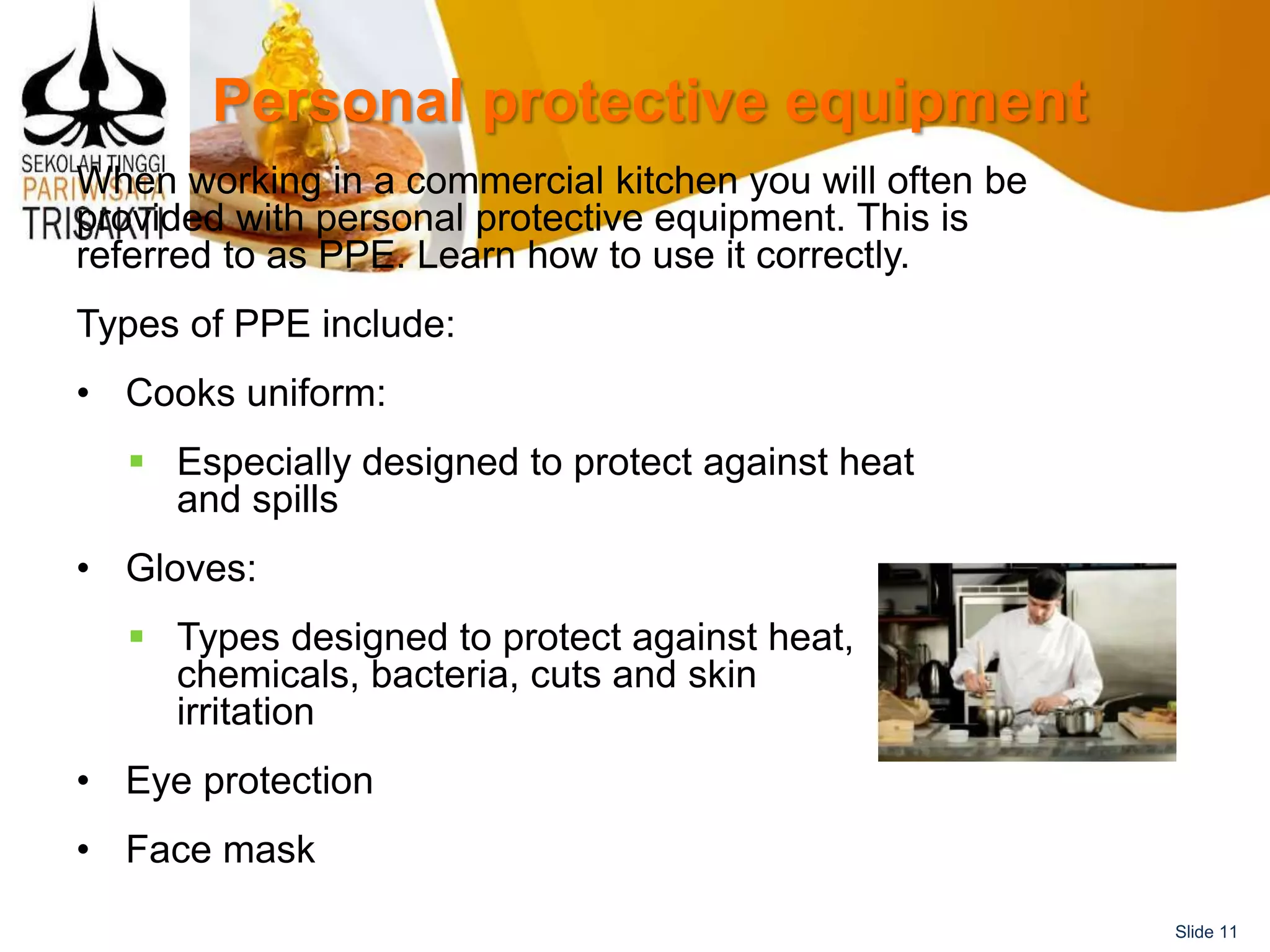 Part 1 commercial cookery | PPTX