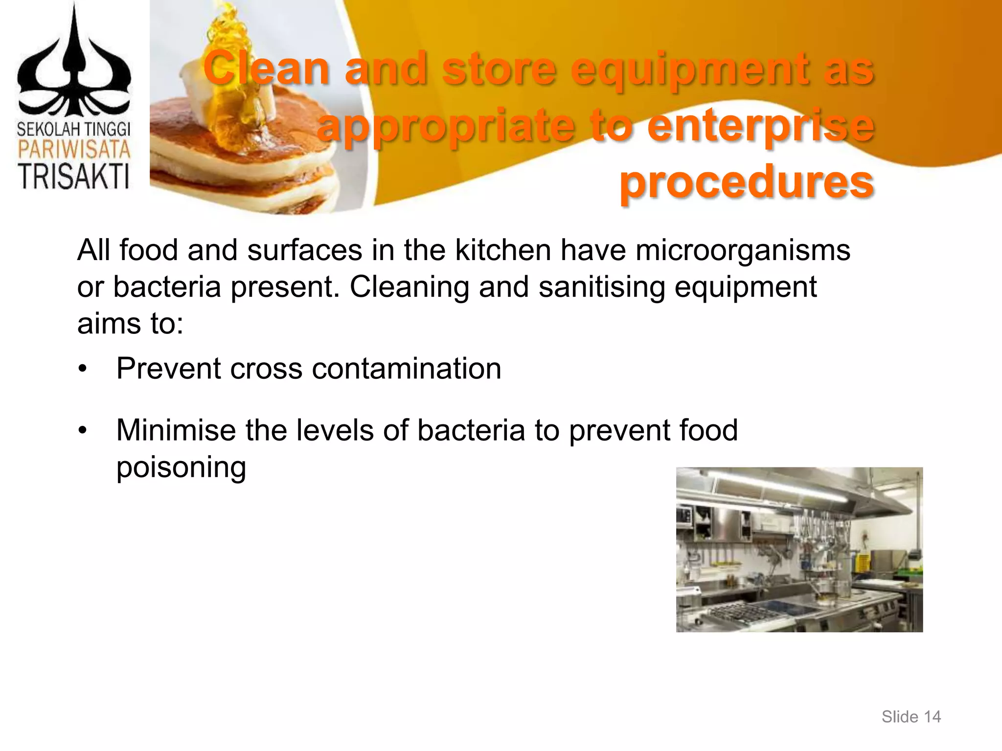 Part 1 commercial cookery | PPTX