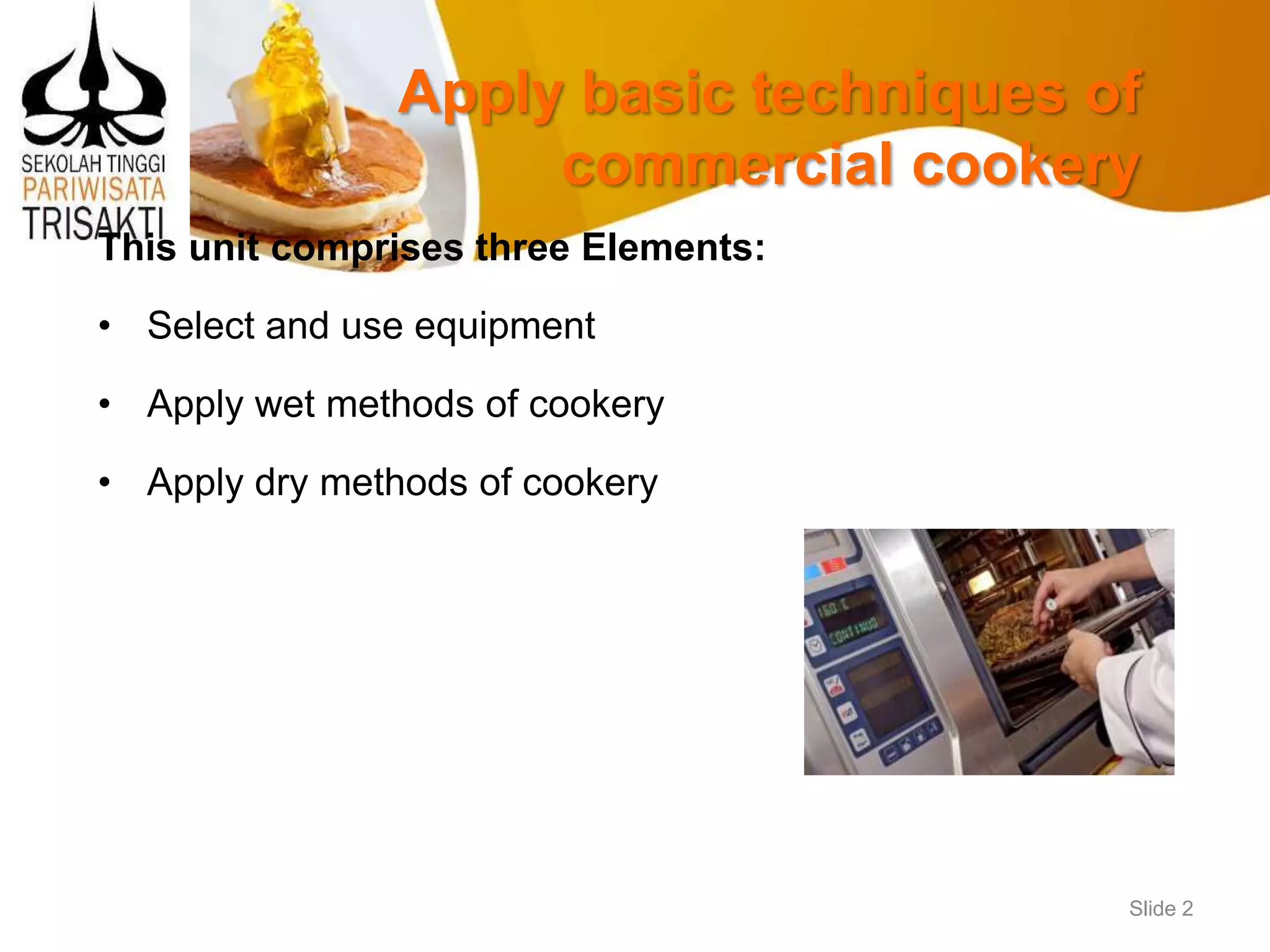 Part 1 commercial cookery | PPTX