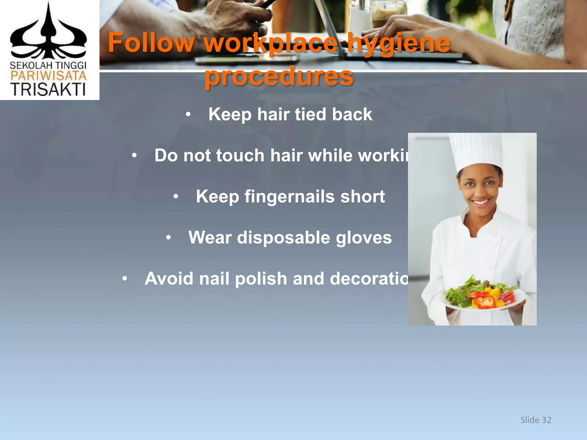 Part 1 comply with workplace hygiene procedures | PPTX
