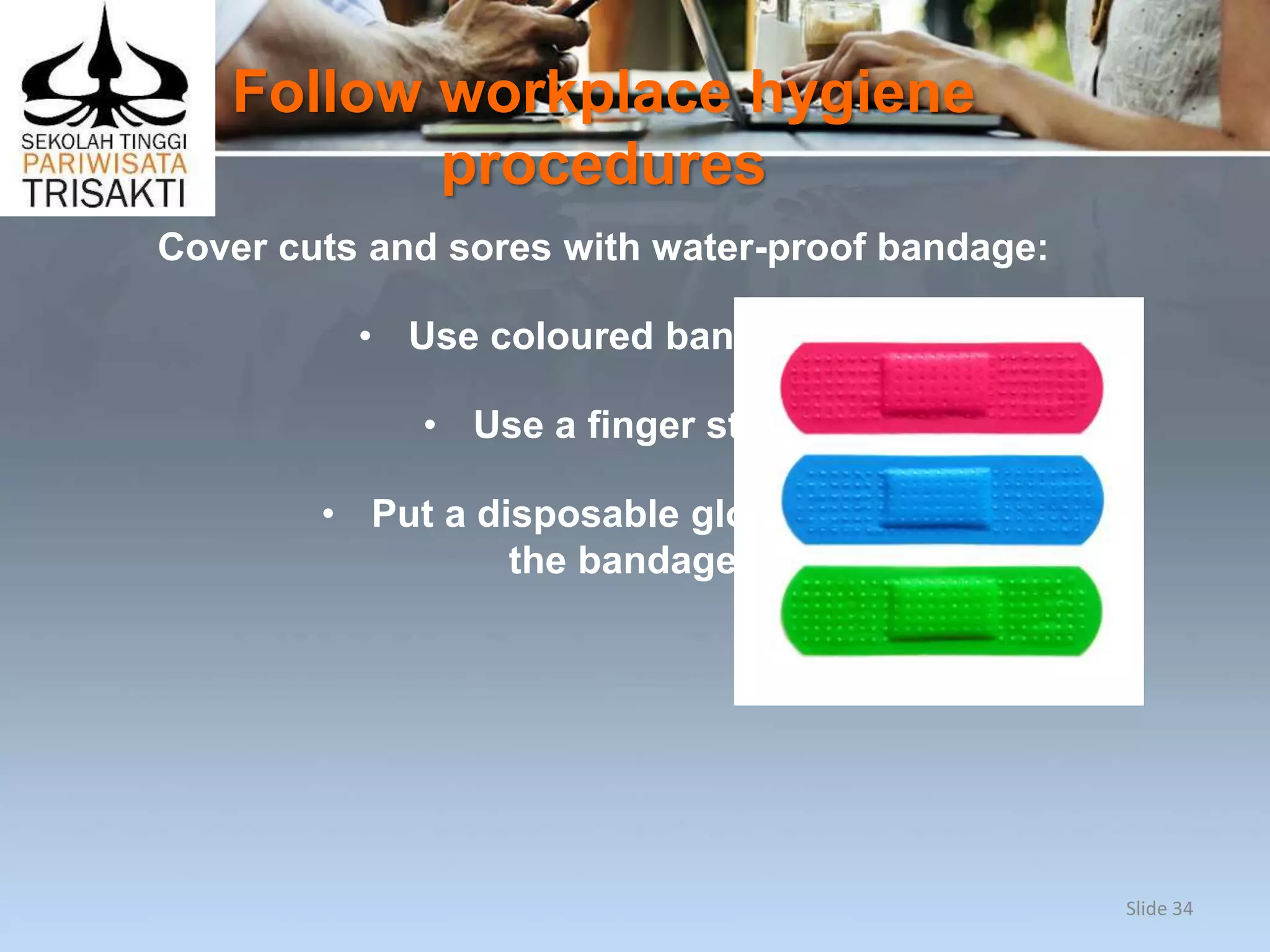 Part 1 comply with workplace hygiene procedures | PPTX