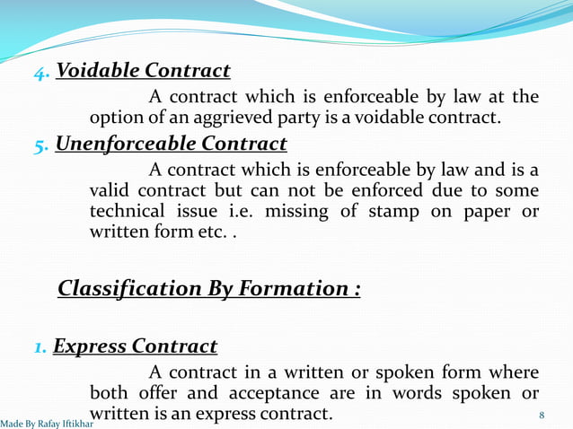 Business and industrial law part 1 - contract act complete chapter 1 complete | PPT