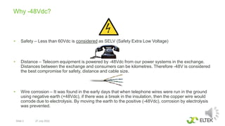 Part 1 - Dc Power Principles - Introduction to Eltek Power Systems | PDF