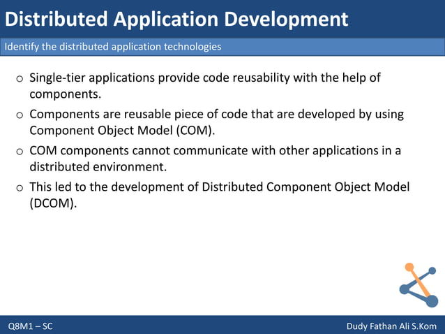 Distributed Application Development Introduction Ppt