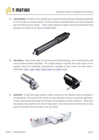 Introduction and Styles of Actuators | PDF