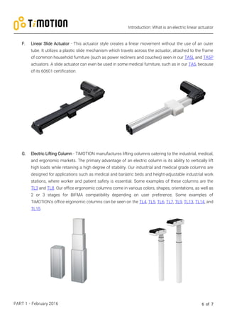 Introduction and Styles of Actuators | PDF