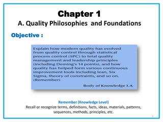 CQE Preparation | Quality Philosophies and Foundations | PDF