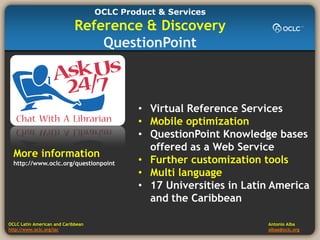 Part 1 OCLC Update Breakfast and Members Meeting PPT Antonio Alba ...