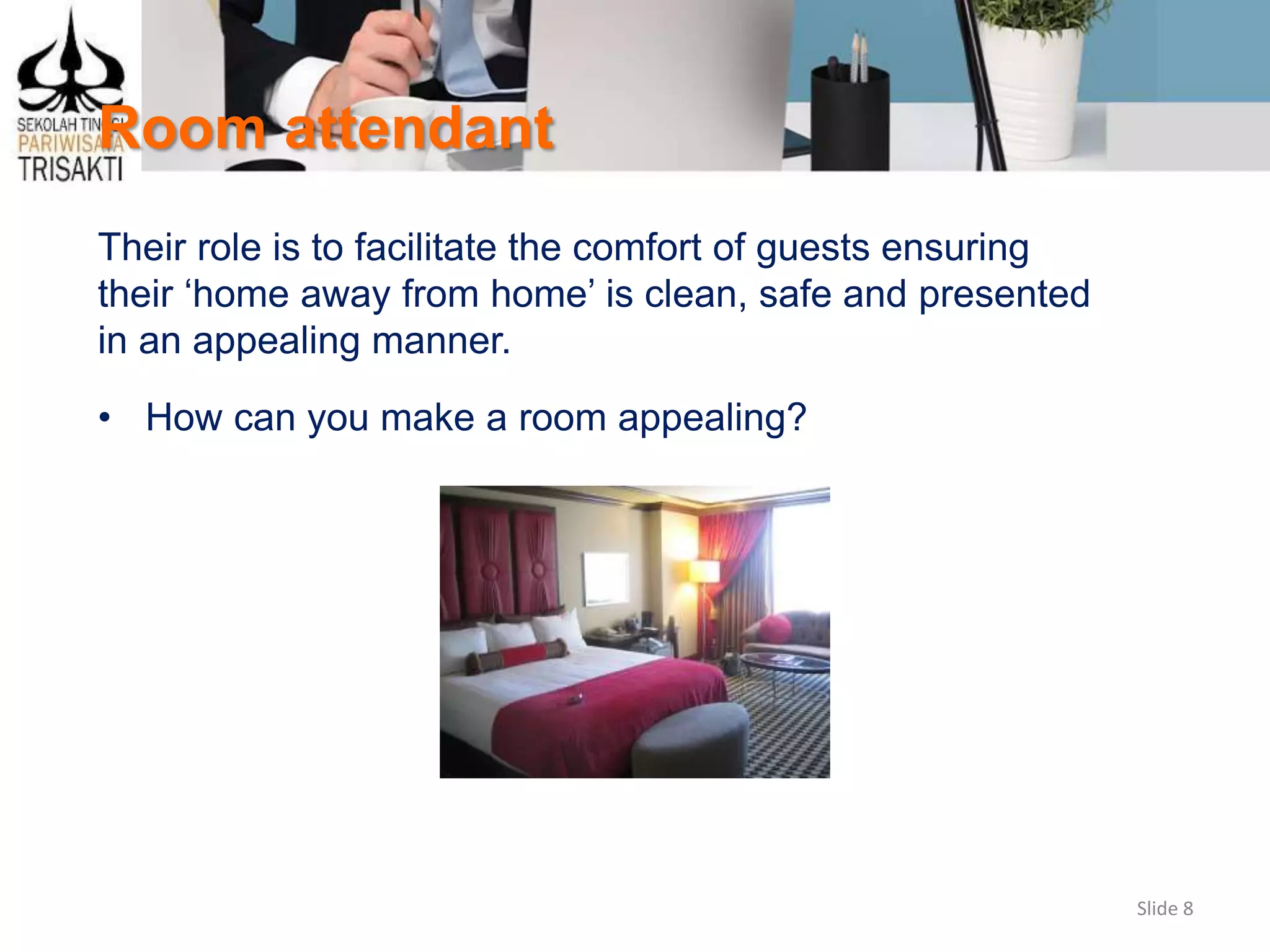 Part 1 prepare rooms for incoming guests | PPTX