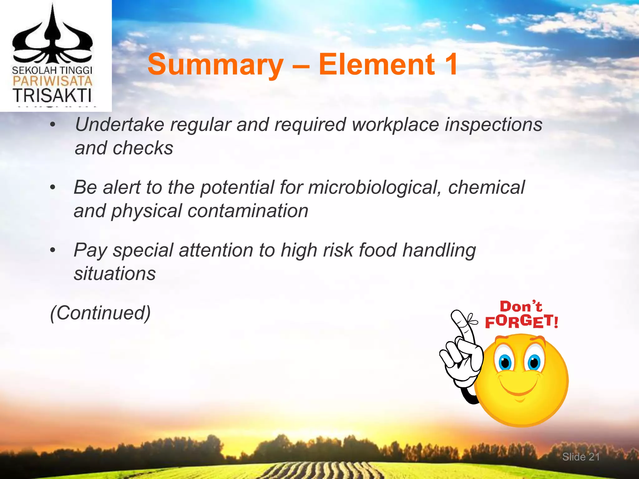 Part 1 standard safety procedure | PPT