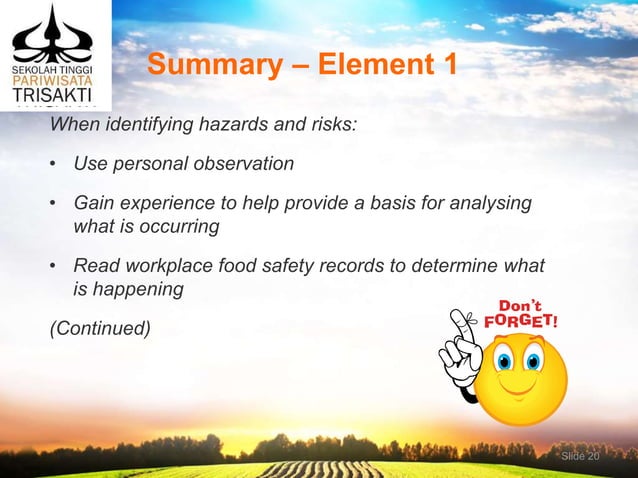 Part 1 standard safety procedure | PPT