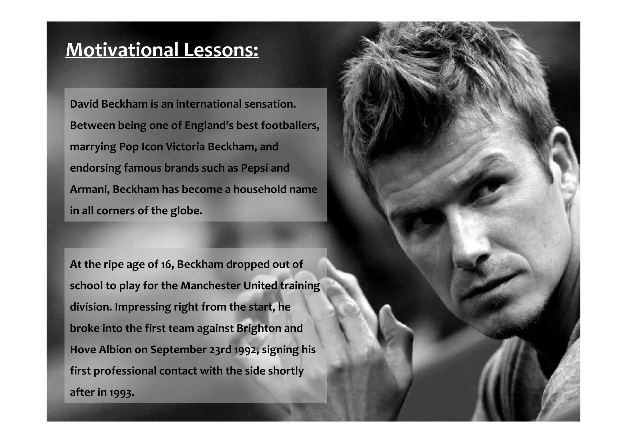 David Beckham Quotes | PDF
