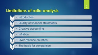 Part10 finance investment limitations of ratio analysis | PPT