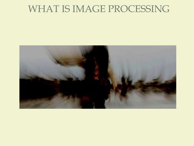 introduction to Digital Image Processing | PPT