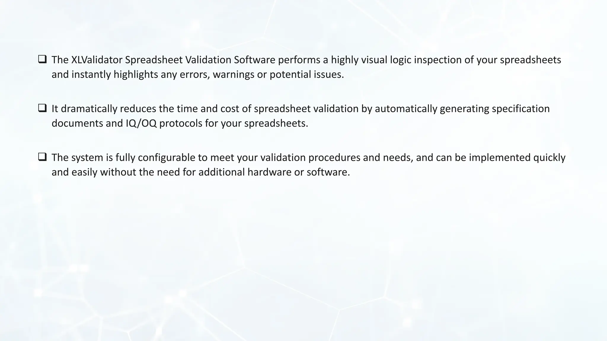 Part11Solutions - Excel Validation Tool | PDF