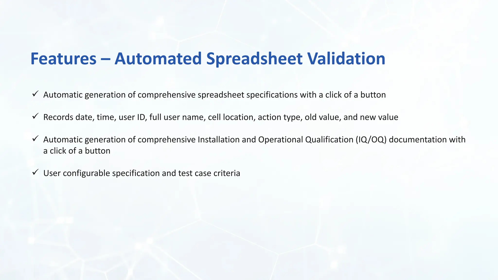 Part11Solutions - Excel Validation Tool | PPT