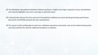 Part11Solutions - Excel Validation Tool | PPT