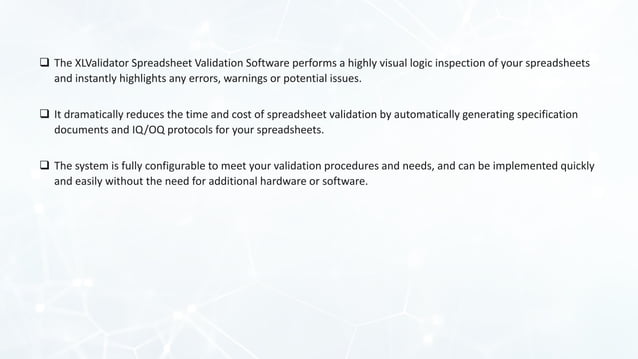Part11Solutions - Excel Validation Tool | PPT